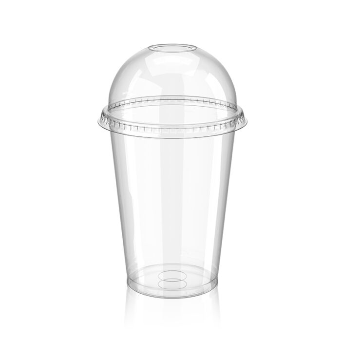 PLA Clear Cold Cups + Dome Lids – Galaxypack
